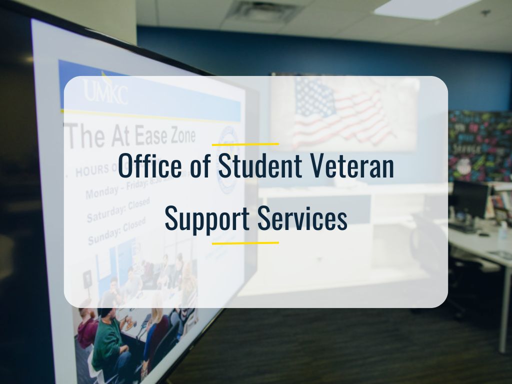 Student Veteran Support Services – UMKC Community Connect